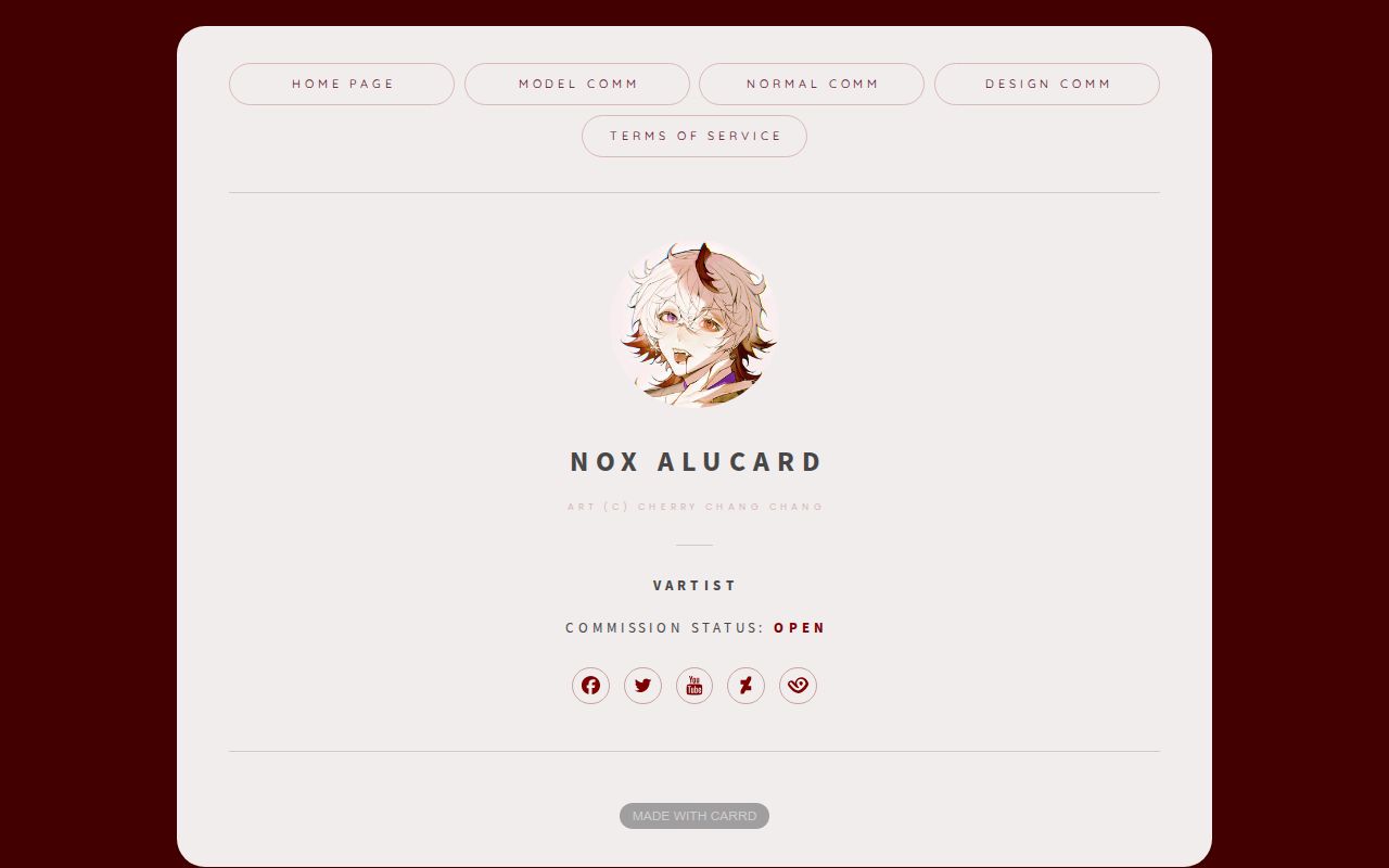 NOX'S COMMISSION (VIE)